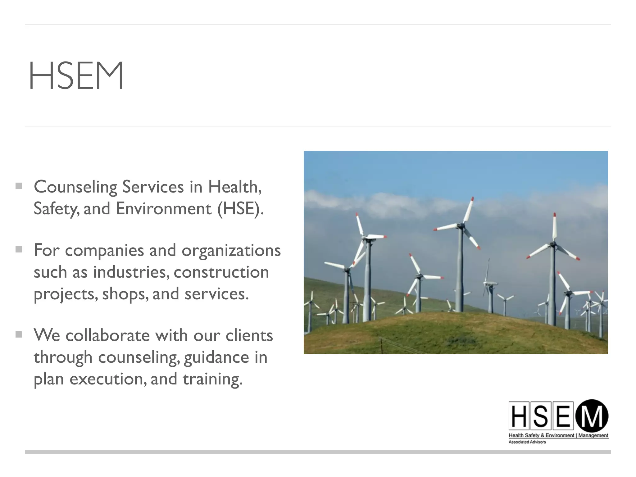 Presentation HSEM | PPT