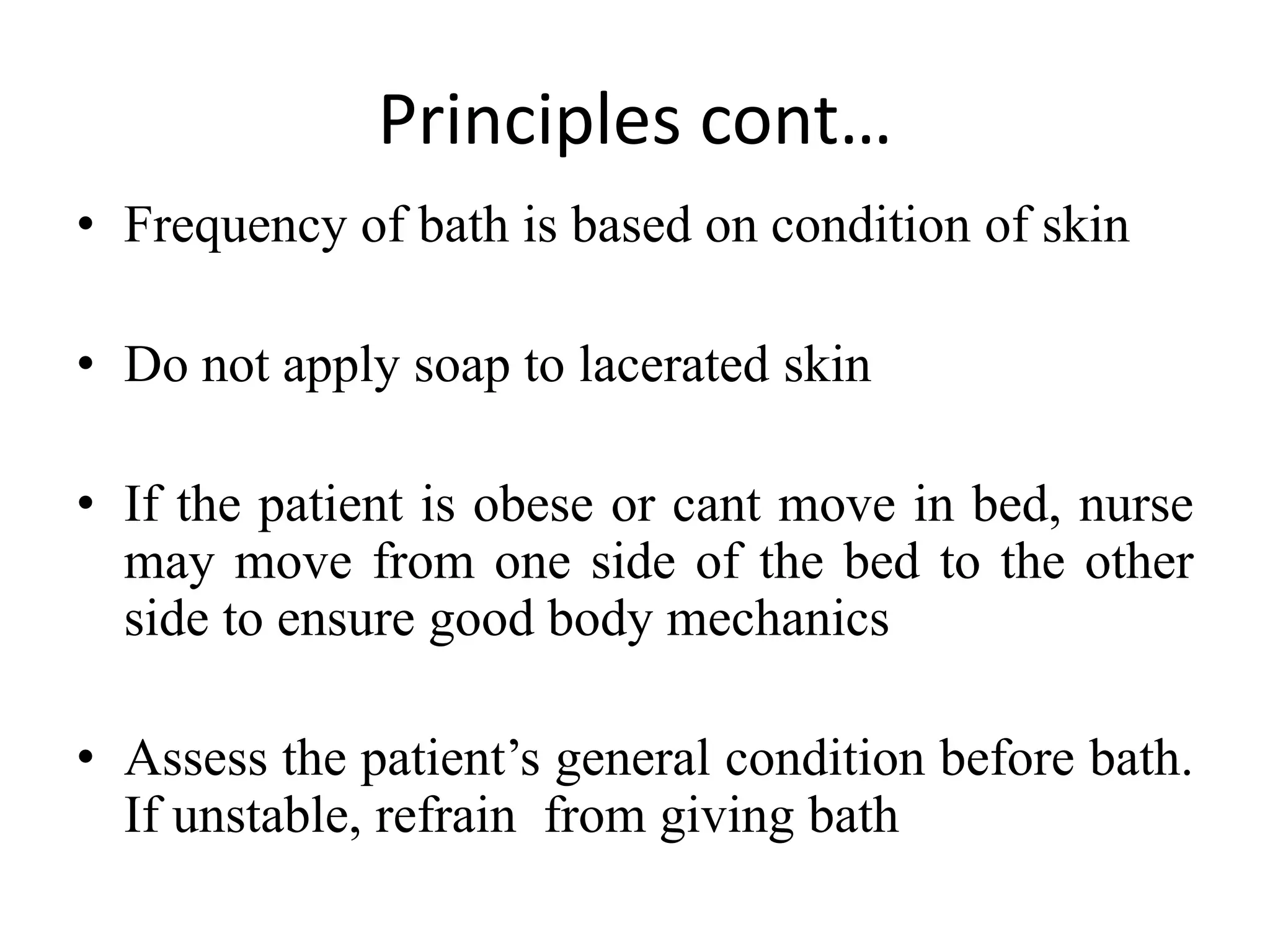 Bed bath, Fundamentals of Nursing | PPTX