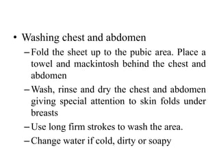 Bed bath, Fundamentals of Nursing | PPTX | Bath and Shower | Personal Care