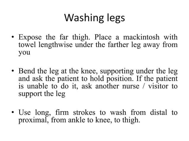 Bed bath, Fundamentals of Nursing | PPTX | Bath and Shower | Personal Care