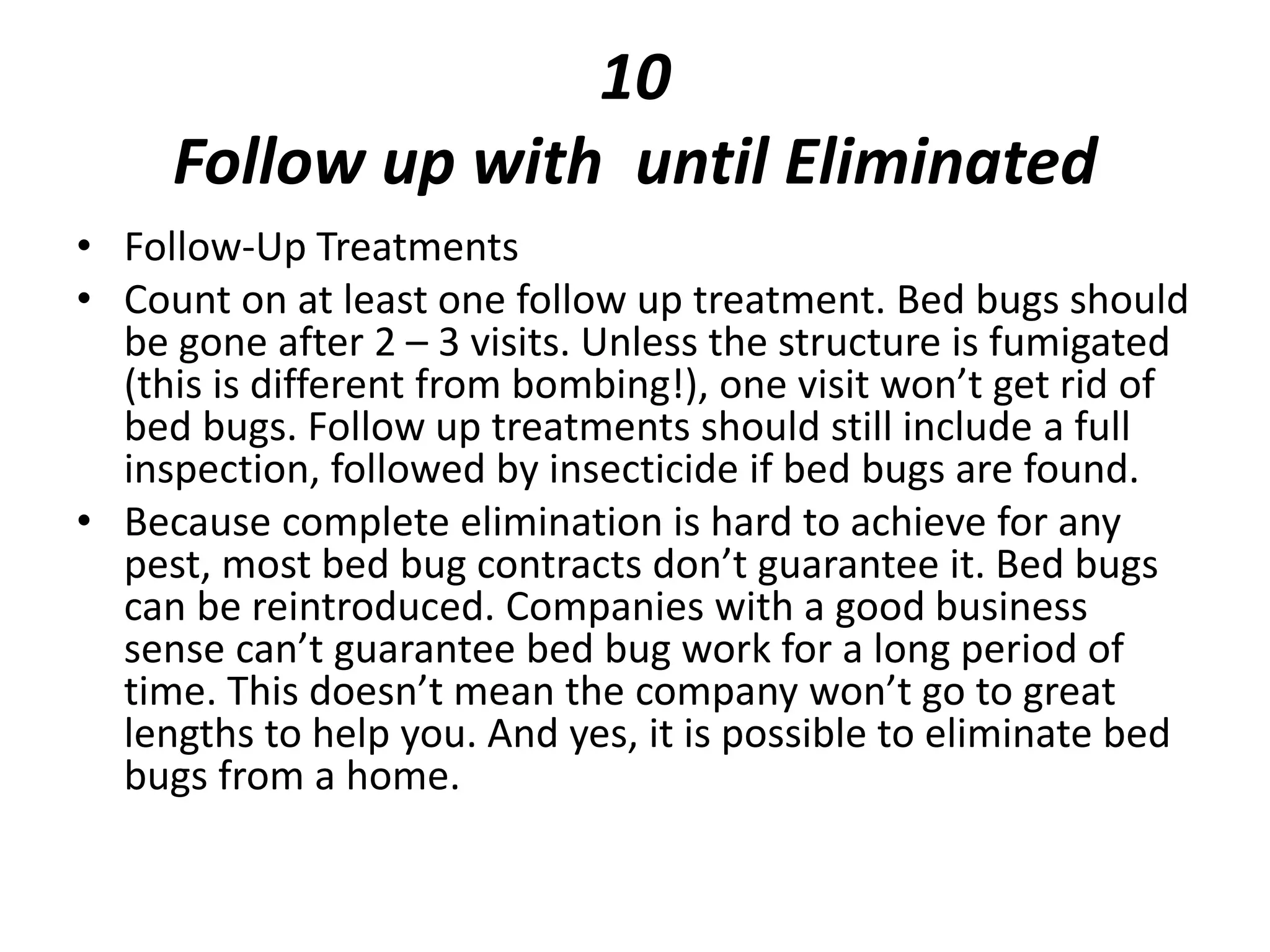 Bed bugs awareness | PPTX