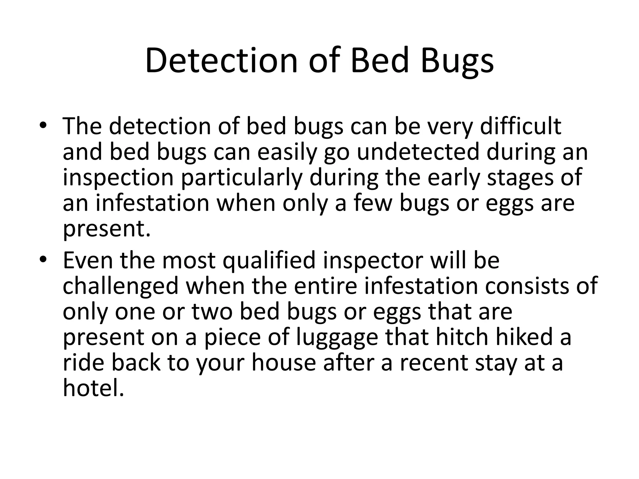 Bed bugs awareness | PPTX