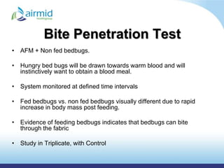 Bed bug presentation airmid healthgroup | PPT