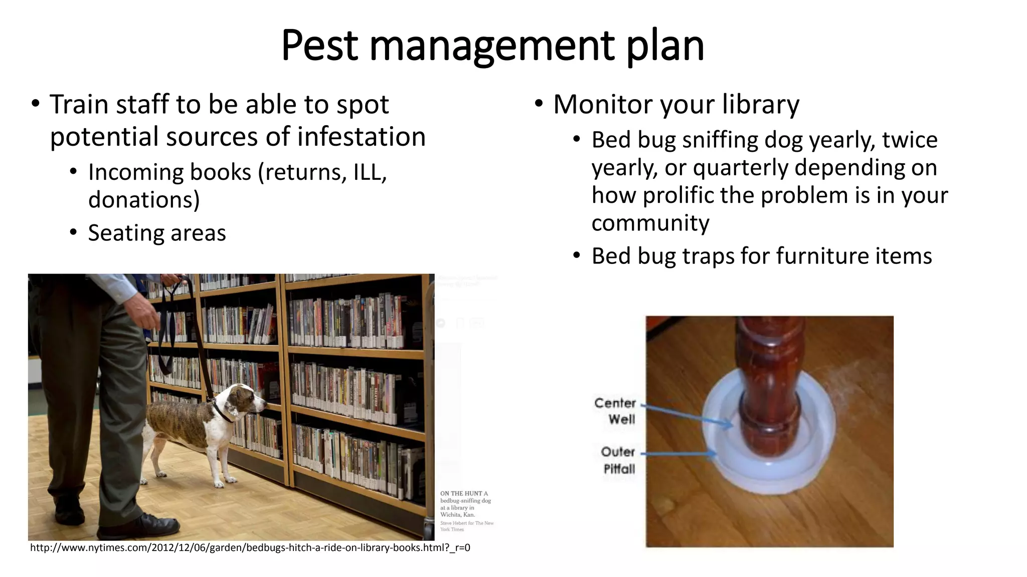 Bed Bugs: How to protect your library from infestation | PDF