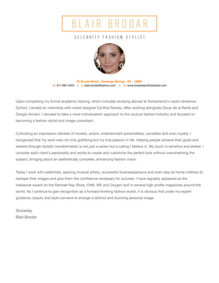 BlairBrodarResume2015 | PDF