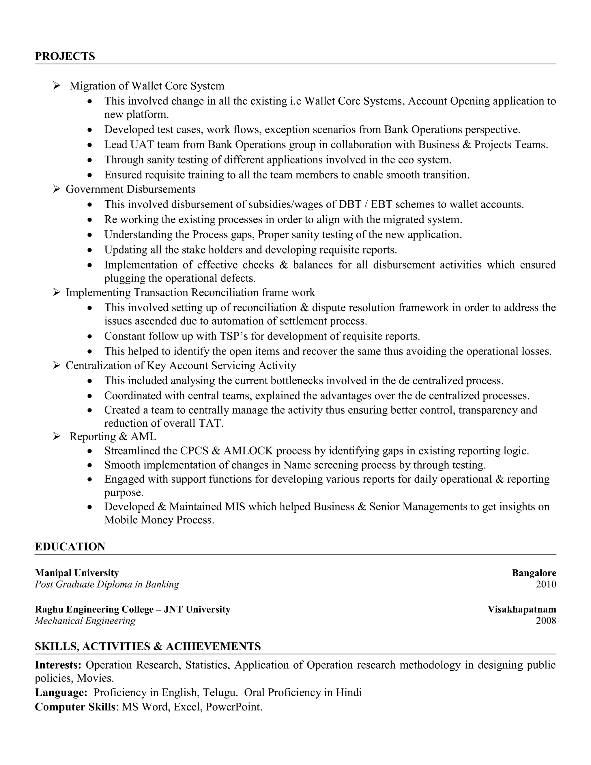 Krishna Chaitanya_resume | PDF