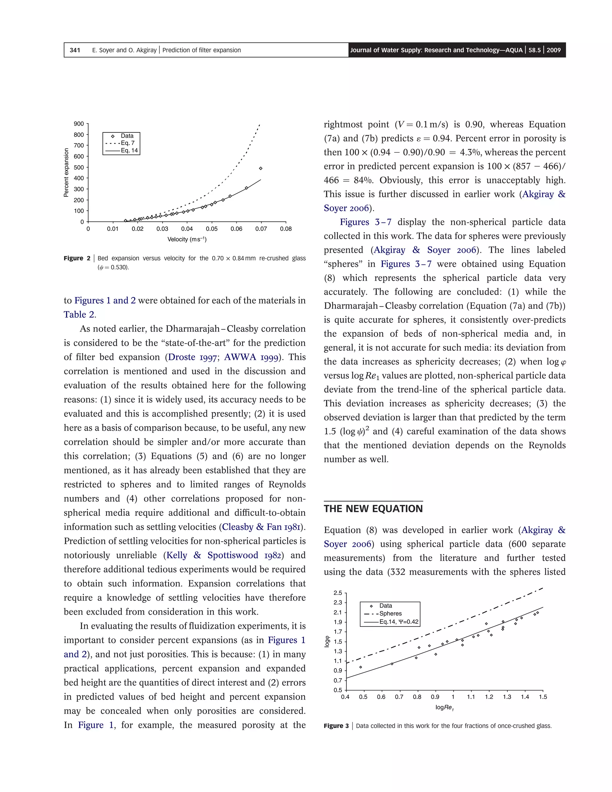 Bed expansion formula | PDF