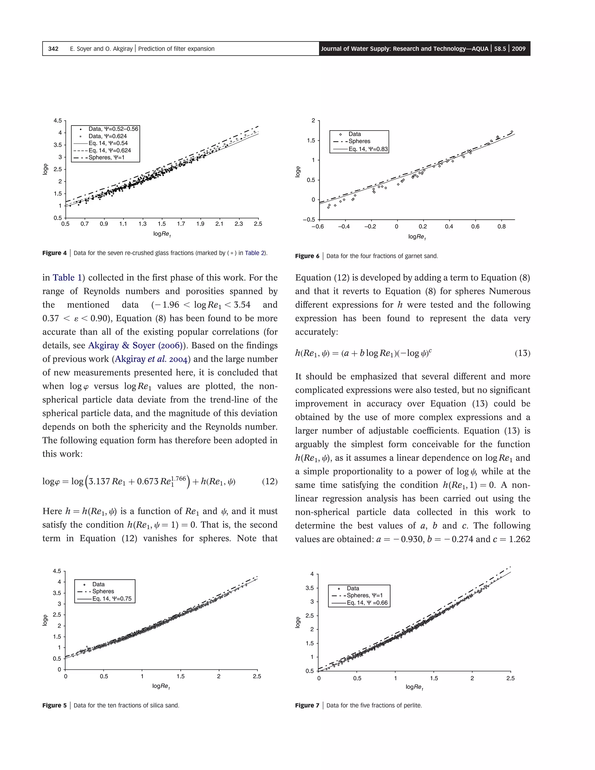 Bed expansion formula | PDF