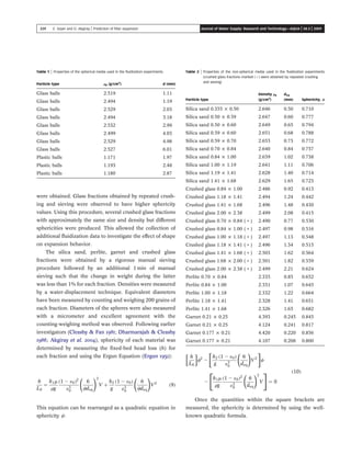 Bed expansion formula | PDF