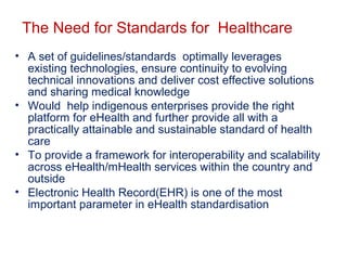 Master Class on EMR/EHR Standards by Baljit Singh Bedi, | PPT