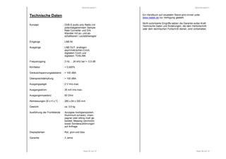 Bedienungsanleitung RESTEK MSAT+ Tuner | PPT