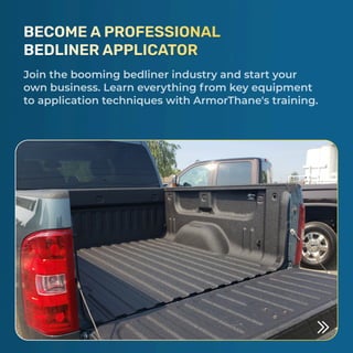 Bedliner Applicator Journey - ArmorThane | PDF