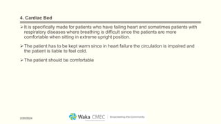 BED MAKING for nursing students for learning.pptx | First Aid | Injuries