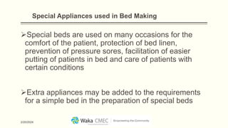 BED MAKING for nursing students for learning.pptx