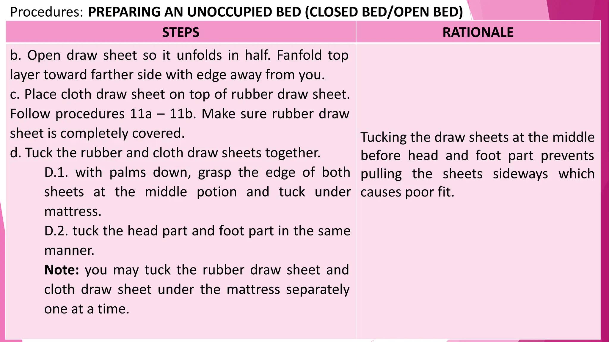 BEDMAKING and BASIC BODY MECHANICS IN NURSING.pdf