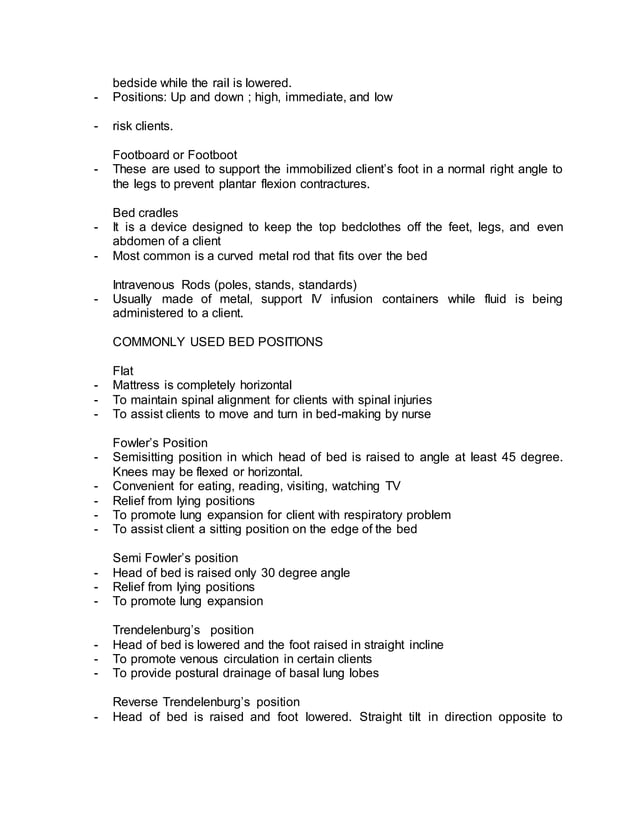 BEDMAKING-handouts.docx | First Aid | Injuries