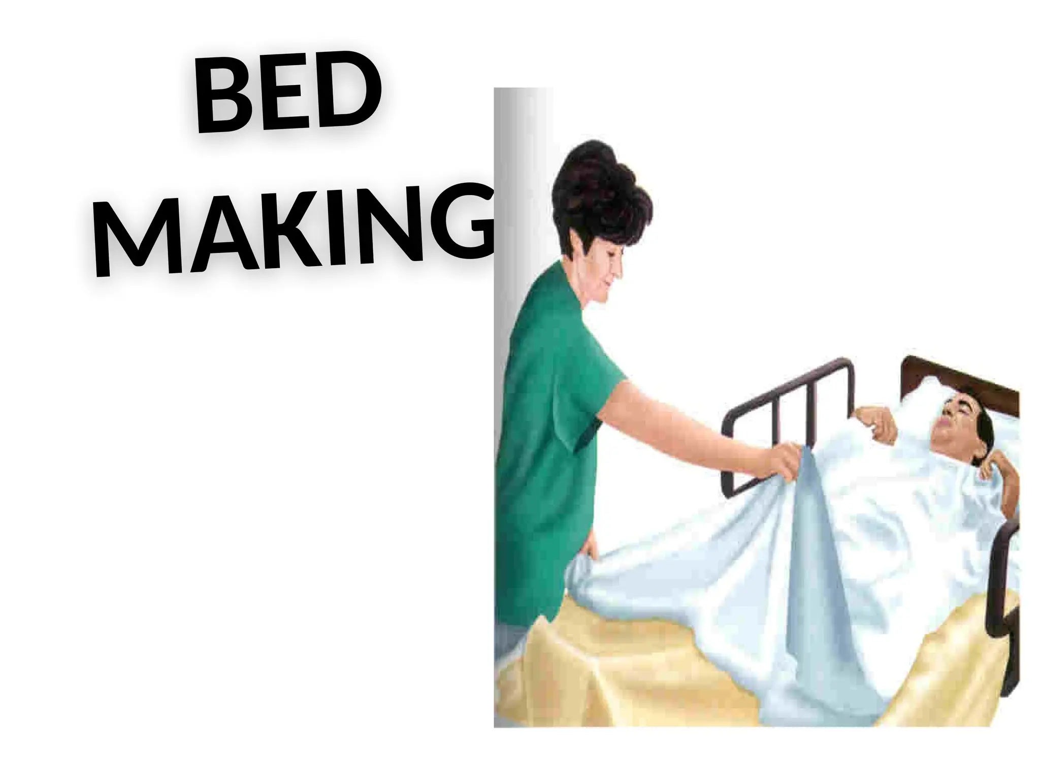 hOSPITAL BED MAKING PROCEDURE GUIDELINE | PPTX