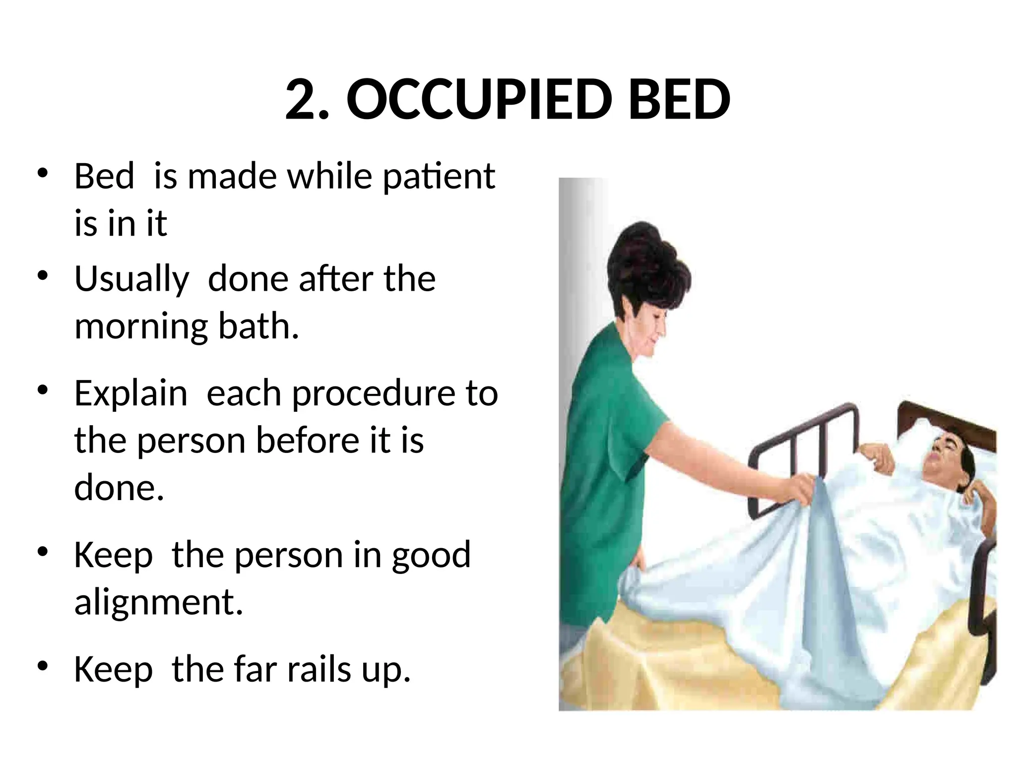 hOSPITAL BED MAKING PROCEDURE GUIDELINE | PPTX