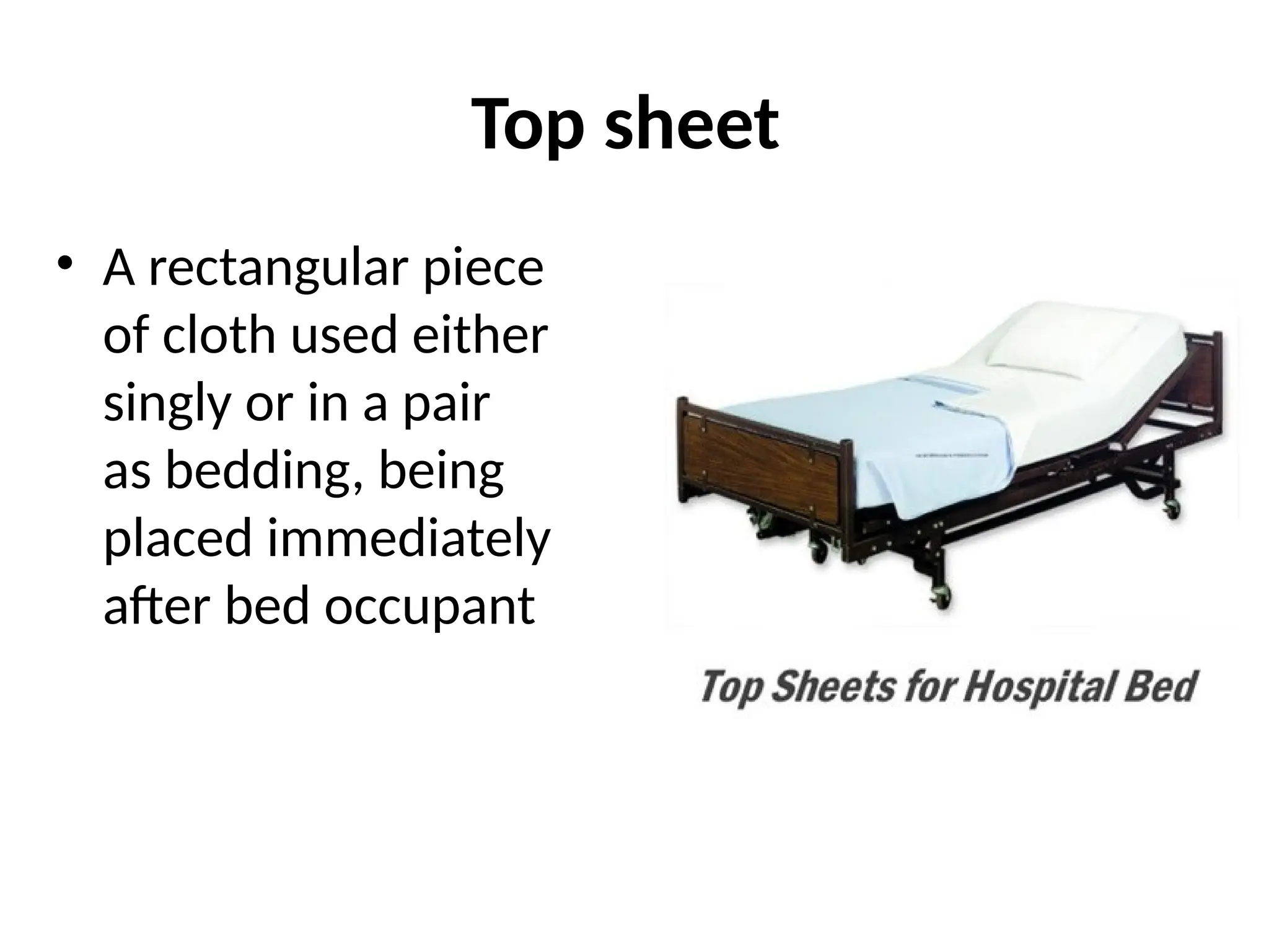 hOSPITAL BED MAKING PROCEDURE GUIDELINE | PPTX