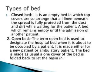 Un occupied Bed making procedure.pptx