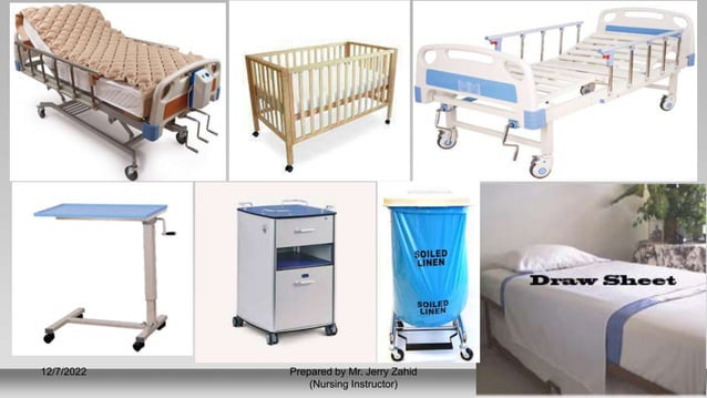 BED MAKING PROCEDURE OF DIFFERENT BEDS.pptx | First Aid | Injuries