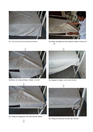 BED MAKING Procedure | DOCX