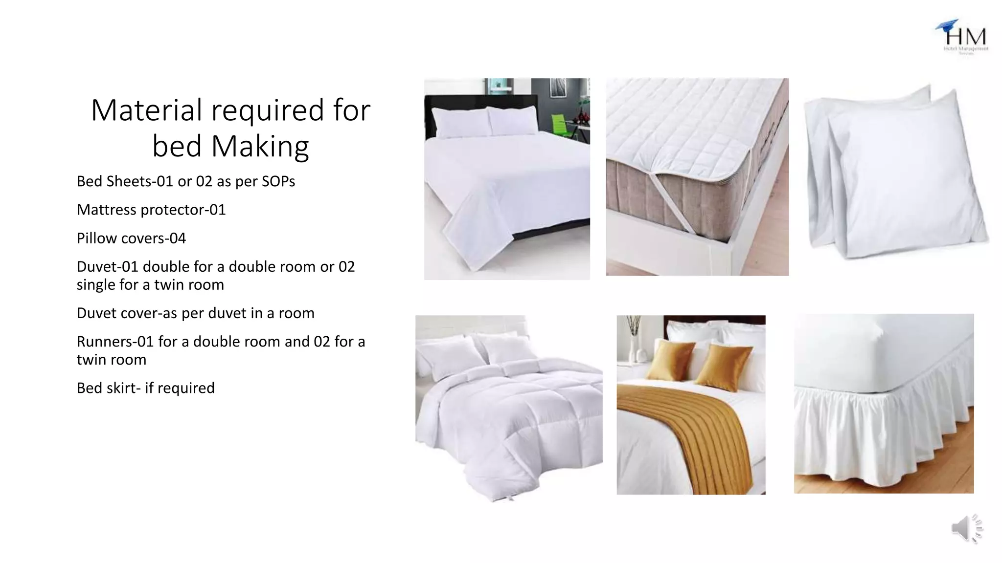 Bed making process | PPTX