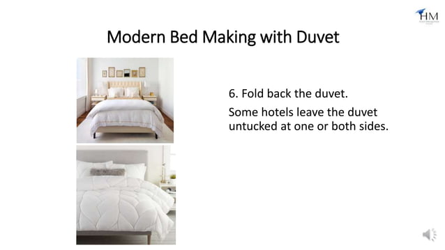 Bed making process | PPTX