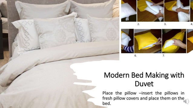 Bed making process | PPTX