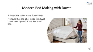 Bed making process | PPTX