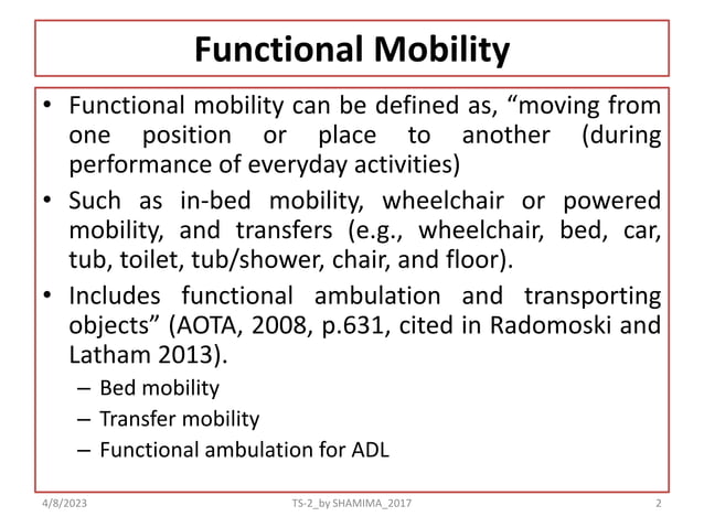 BED MOBILITY.pptx