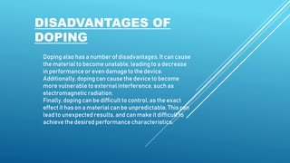 BE DOPING EFFECT.pptx Act as a Youtubers | PPT