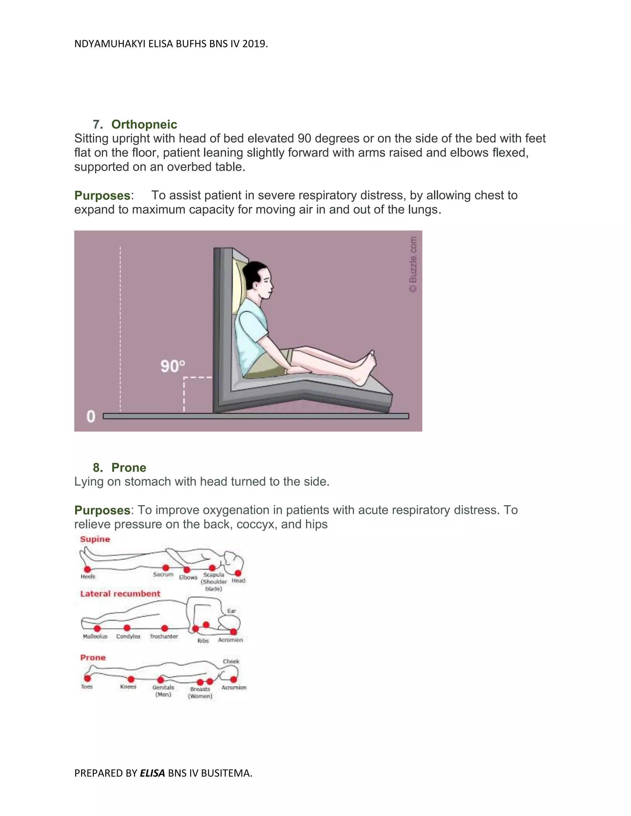BED POSITION | PDF