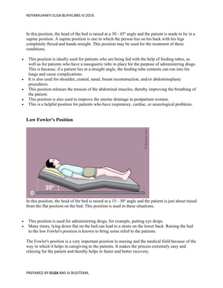 BED POSITION | PDF
