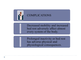 Bed rest complication | PPTX