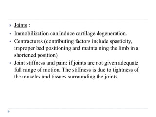 Bed rest complication | PPTX