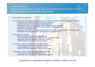 Bedrijfspresentatie House of Performance | PDF