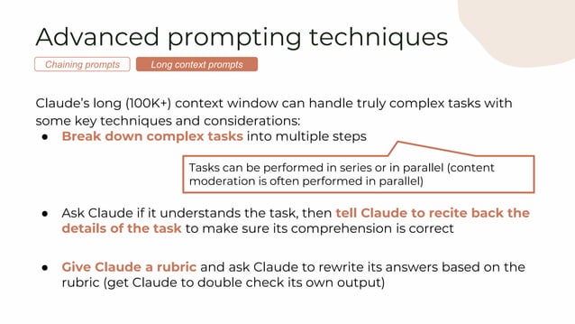 [BEDROCK] Claude Prompt Engineering Techniques.pptx