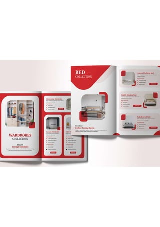 Bedroom Product Catalog Brochure designs | PDF