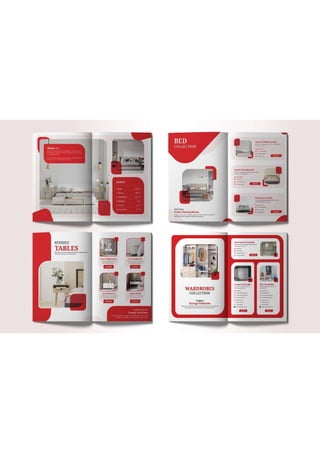 Bedroom Product Catalog Brochure designs | PDF