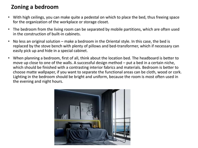 Space Planning Of Bedroom | PPTX