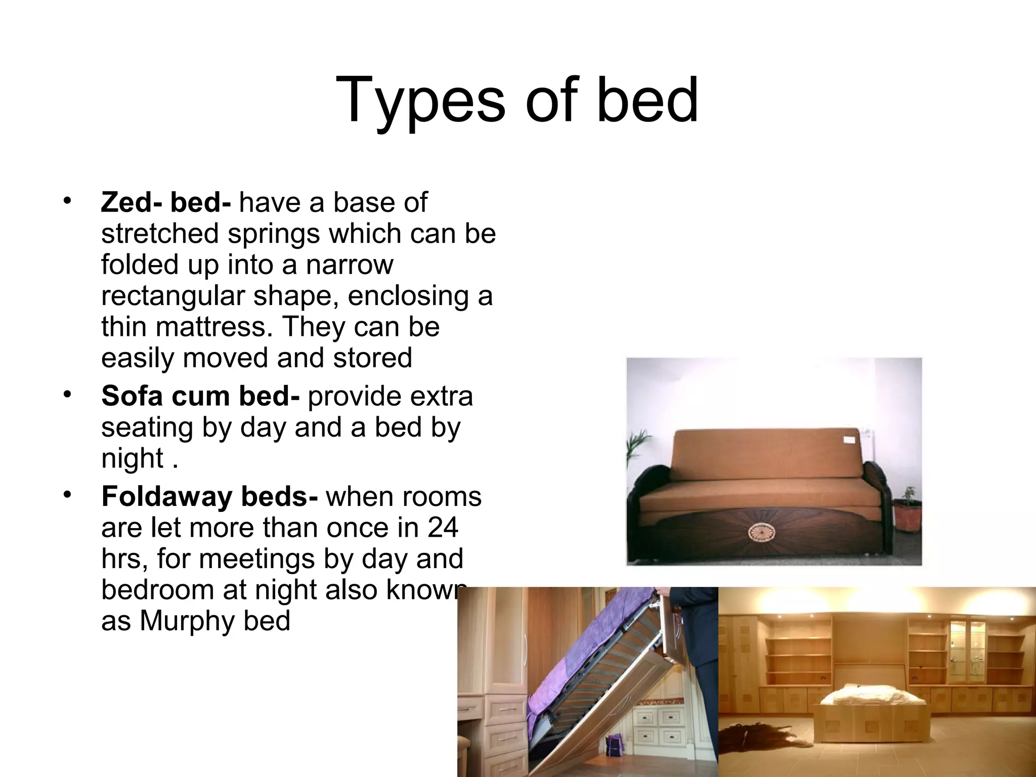 Beds & bedding | PPT
