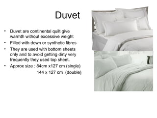 Beds & bedding | PPT