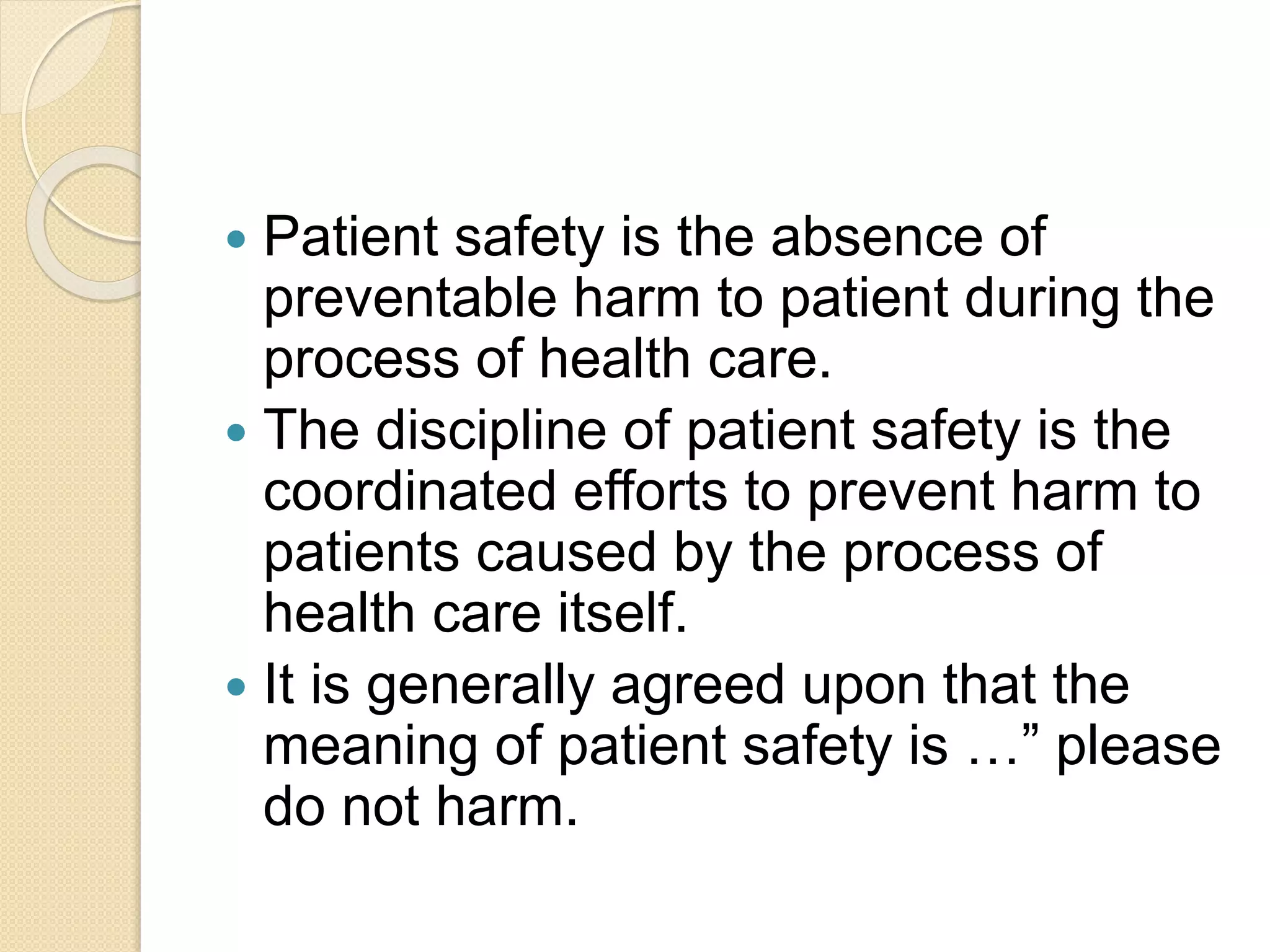 Bed side management and safety | PPTX