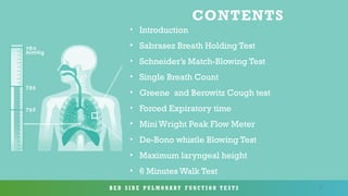 Bedside Pulmonary Function Tests ,Lung Funtion Test.pptx