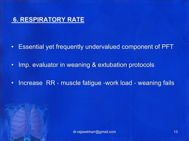 Bed side pulmonary function tests 7 | PPTX