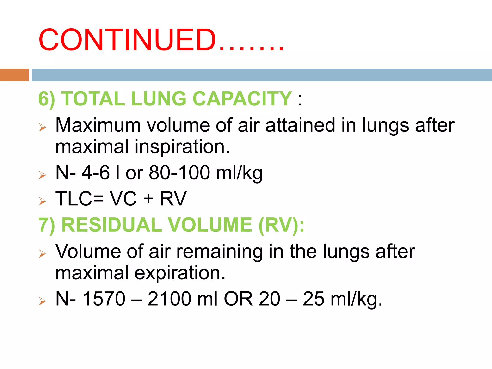 Bedside respiratory assessment & spirometry | PPTX