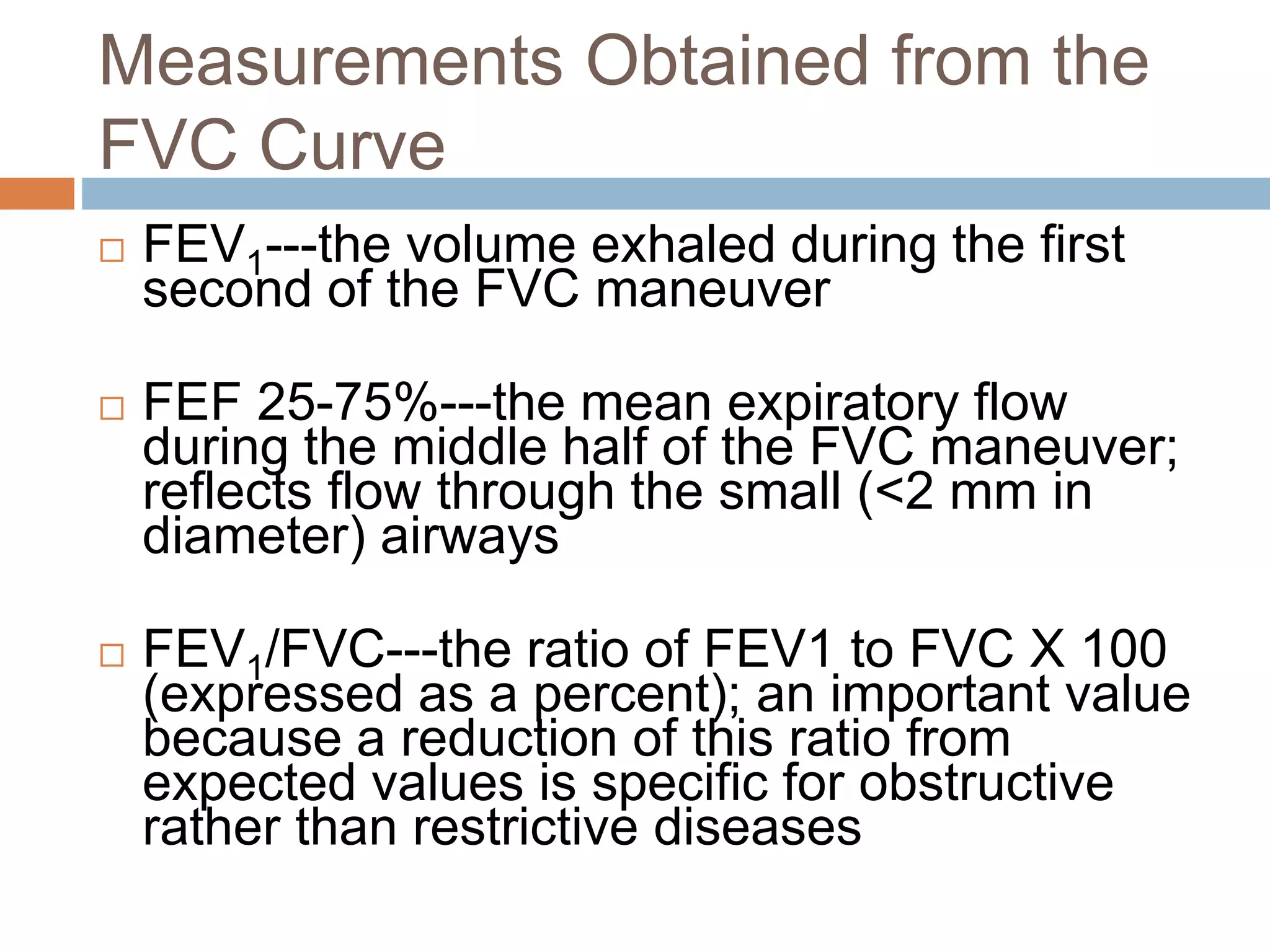 Bedside respiratory assessment & spirometry | PPTX