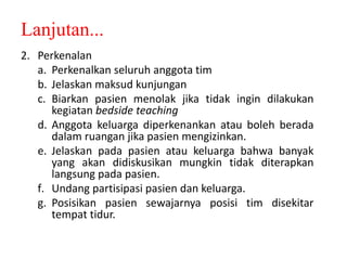 Bedside teaching | PPTX