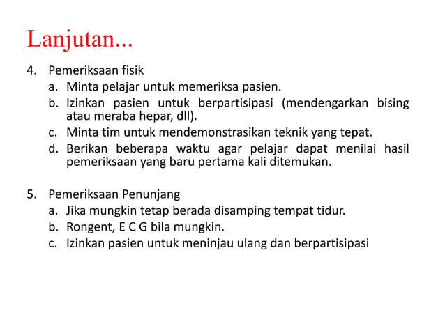 Bedside teaching | PPTX